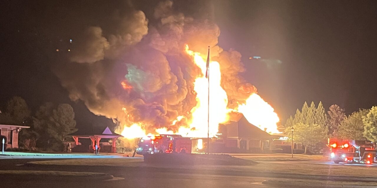 Golf Cart Storage Building Goes Up in Blaze at Pittsboro Golf Course ...